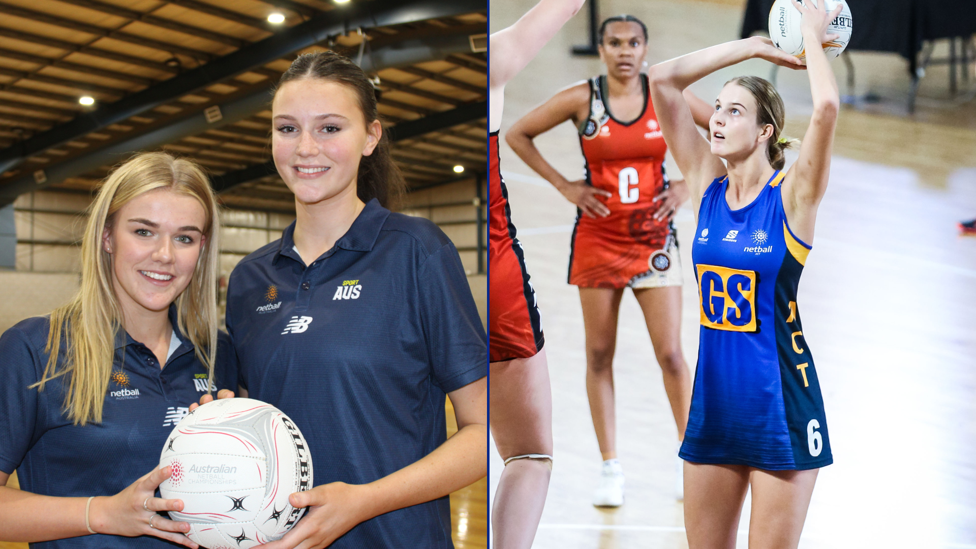 Young Netballers heading to Australian Camp in July. - Netball ACT